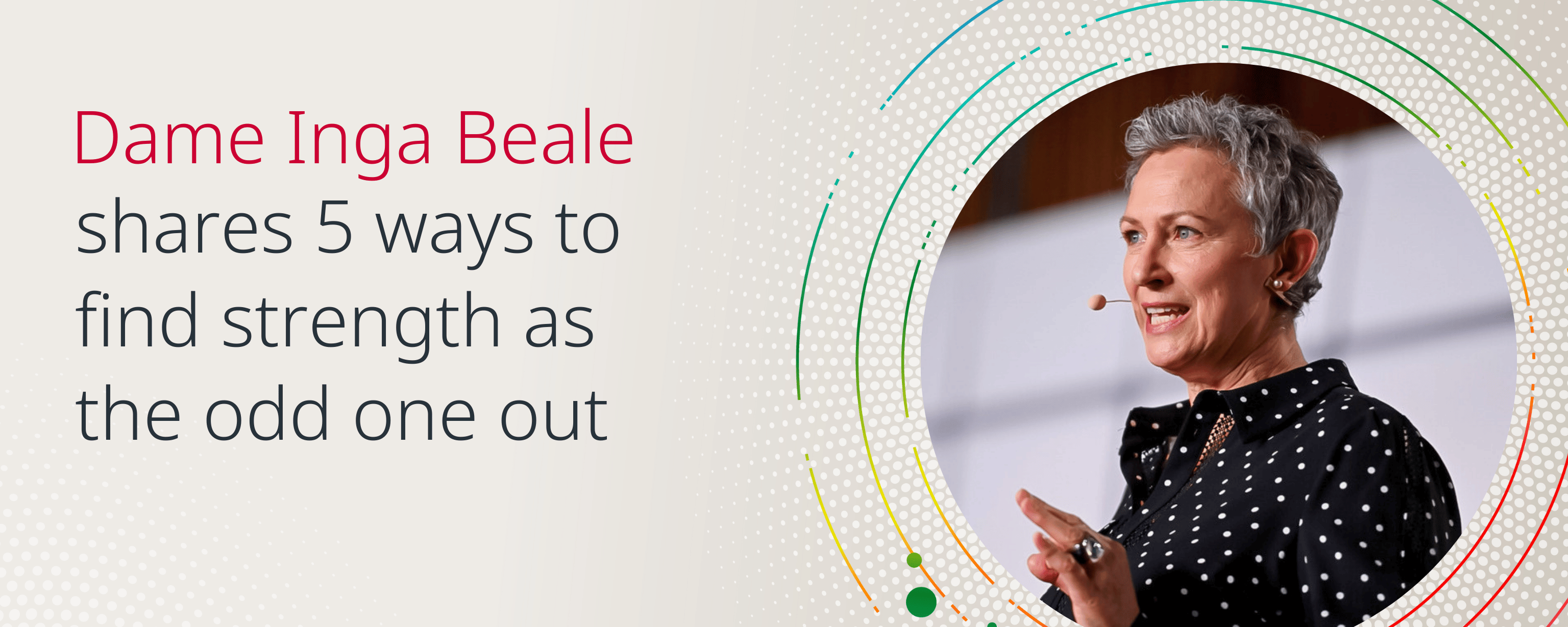 Pride Month 2024: Dame Inga Beale shares 5 ways to find strength as the ...