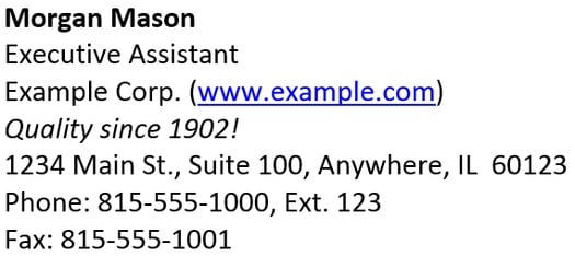 Email Signature Etiquette: The Good, the Bad and the Unnecessary